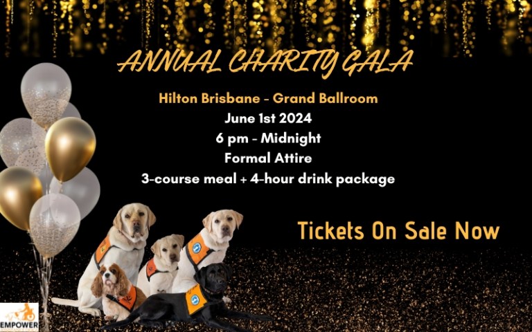 Annual Charity Gala - Empower Assistance Dogs